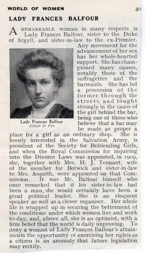 Campbell, Lady Frances, Tiree (1860 – 1925) | Associated People | An ...